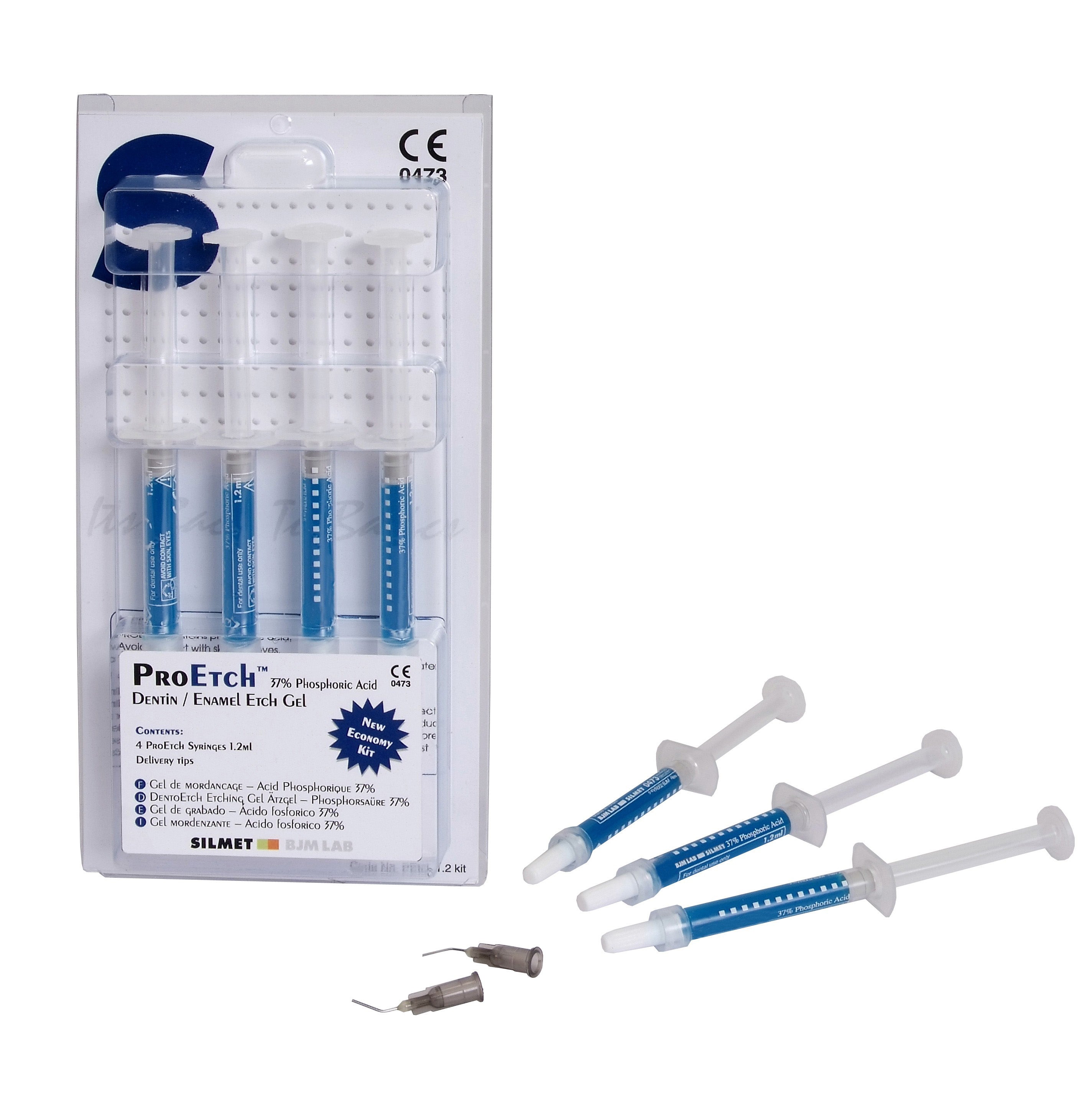 ProEtch 37% Acid Etch Gel 1.2ml Syr. 4/pk - Silmet
